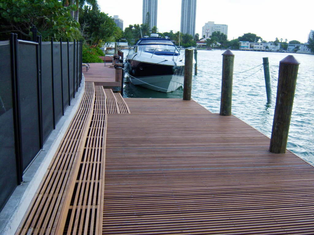 Stunning Ipe grating dock - Dock & Marine Construction